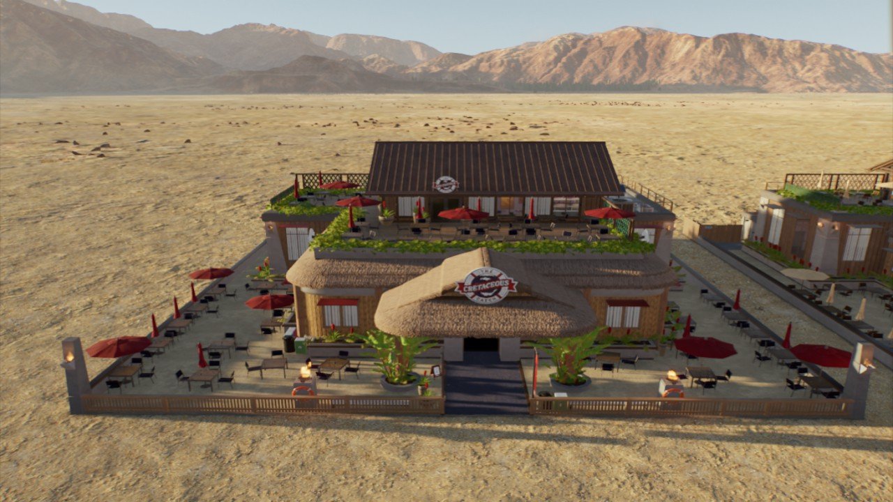 Improved Large Food Amenity - Workshop - Jurassic World Evolution 3