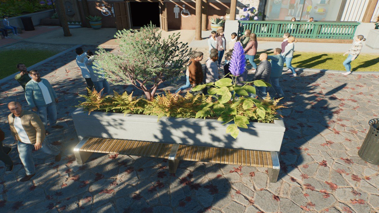 Blocky Planter 1 - Jurassic World Evolution 3 creation - Frontier Workshop