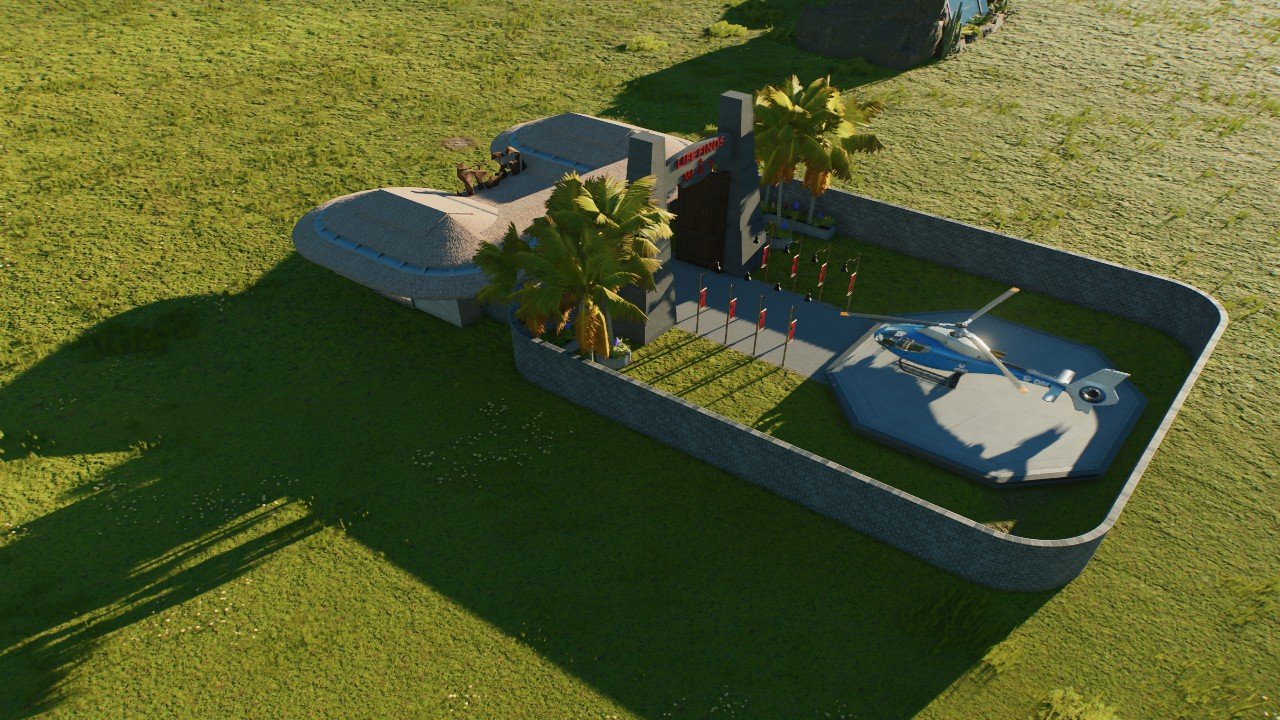 Arrival center - Workshop - Jurassic World Evolution 3