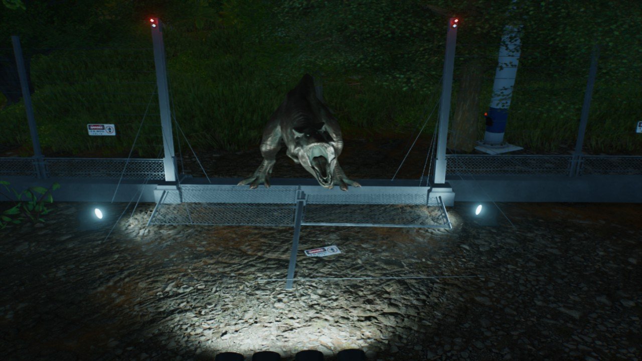 JP broken fence - Workshop - Jurassic World Evolution 3