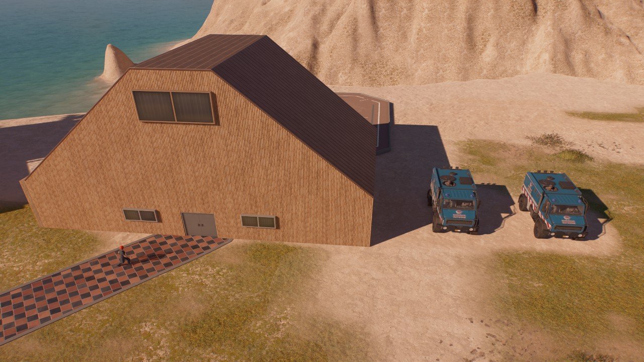 Bamboo vet - Jurassic World Evolution 3 creation - Frontier Workshop