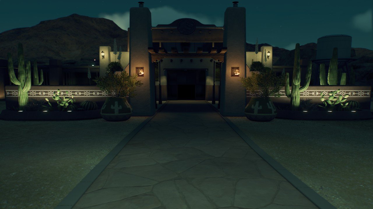 Mexican Gateway Entrance - Jurassic World Evolution 3 creation ...