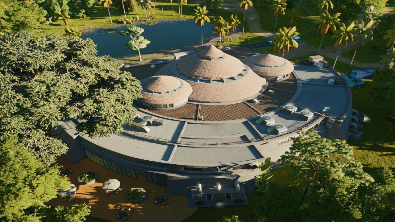 Frontier Visitor Center (enhanced) - Workshop - Jurassic World Evolution 3