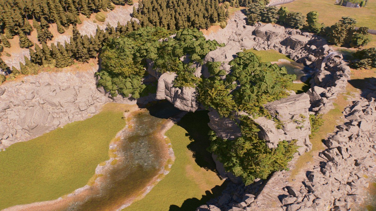 Mossy rock arch - Workshop - Jurassic World Evolution 3