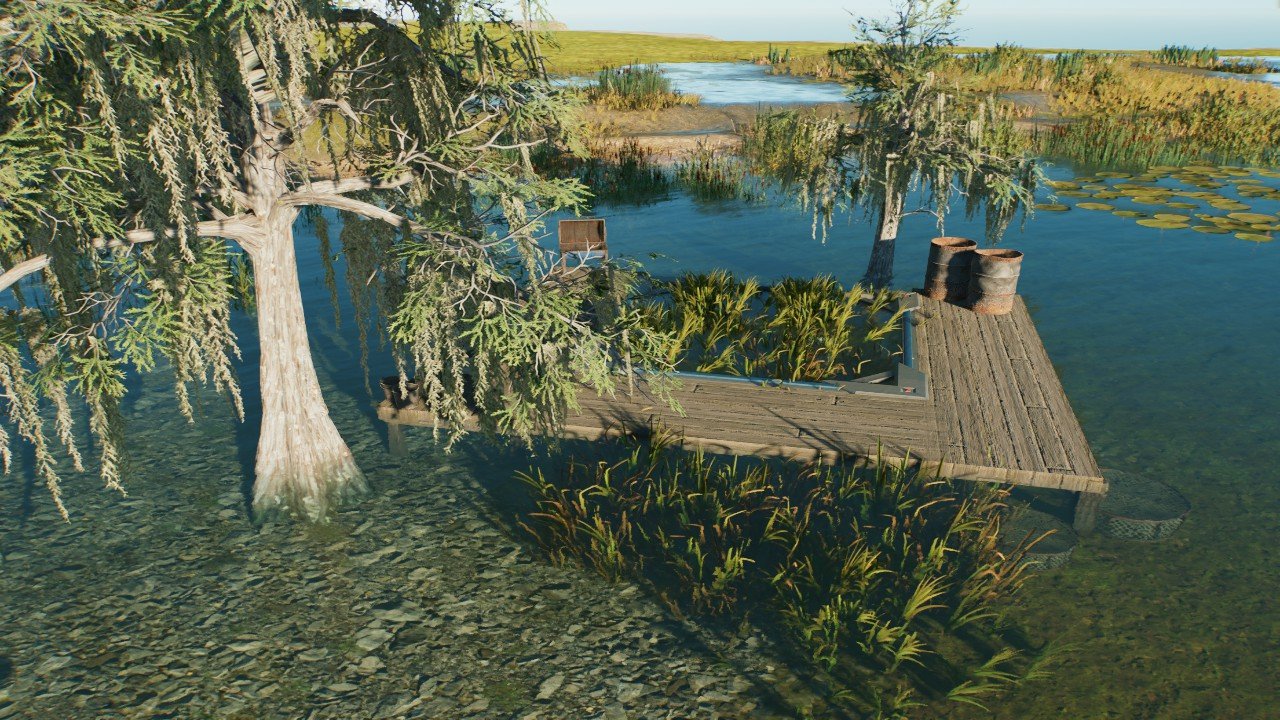 Swamp - simple fish feeder cover - Workshop - Jurassic World Evolution 3