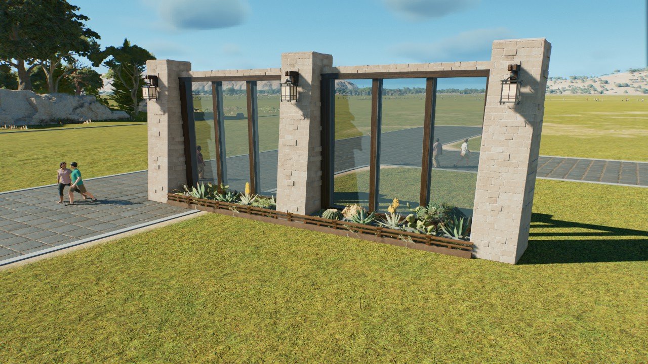 GLASS WALL - Workshop - Jurassic World Evolution 3