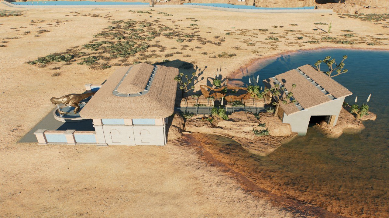 Desert river raft - Workshop - Jurassic World Evolution 3