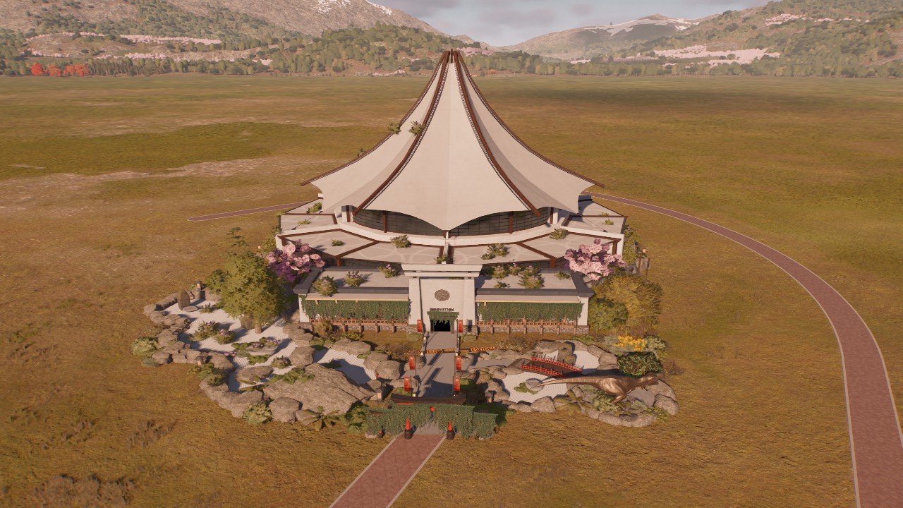 Abandoned innovation Centre - Workshop - Jurassic World Evolution 3