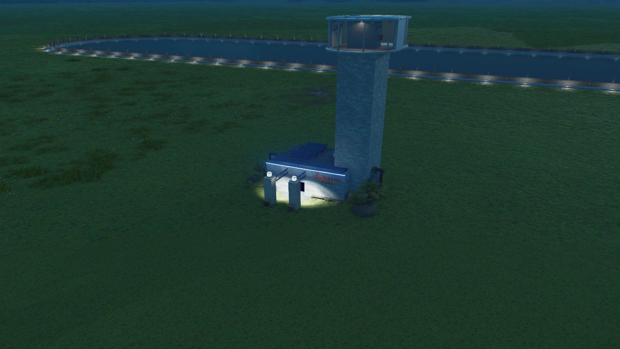 Simple brick tower - Workshop - Jurassic World Evolution 3