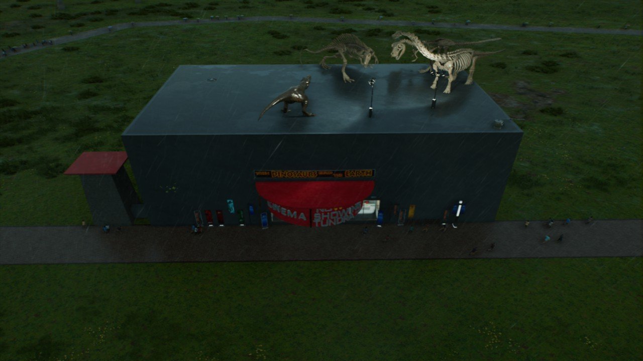 Cinema without dlc - Workshop - Jurassic World Evolution 3