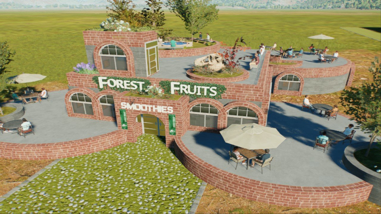 forest large drink amenity - Workshop - Jurassic World Evolution 3