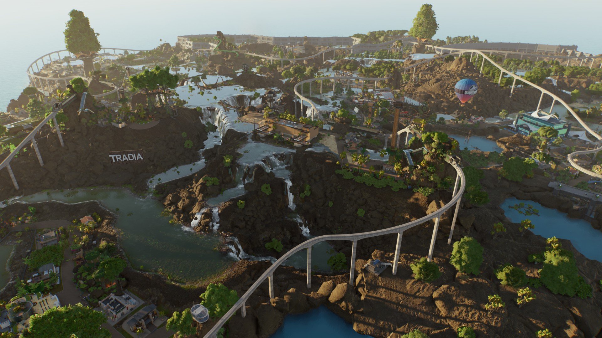 Gaia Falls Waterpark - Workshop - Jurassic World Evolution 3