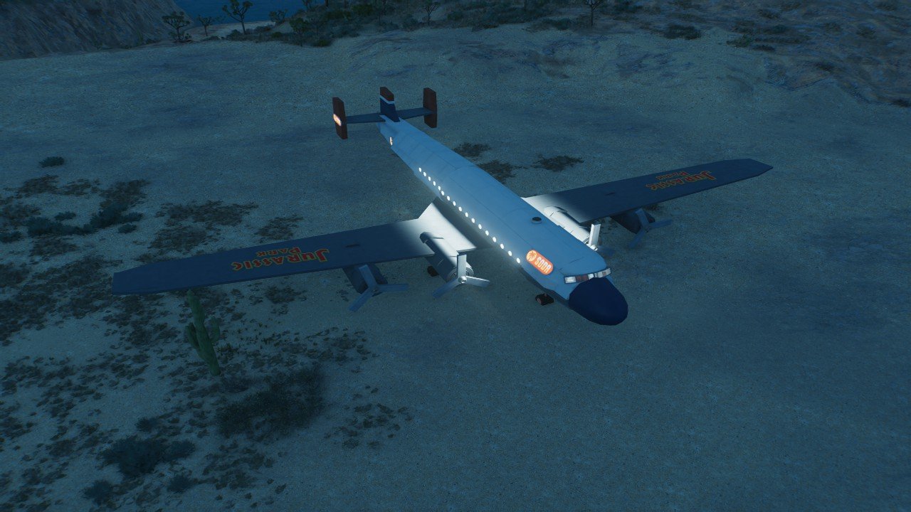 Jurassic park cargo plane - Workshop - Jurassic World Evolution 3