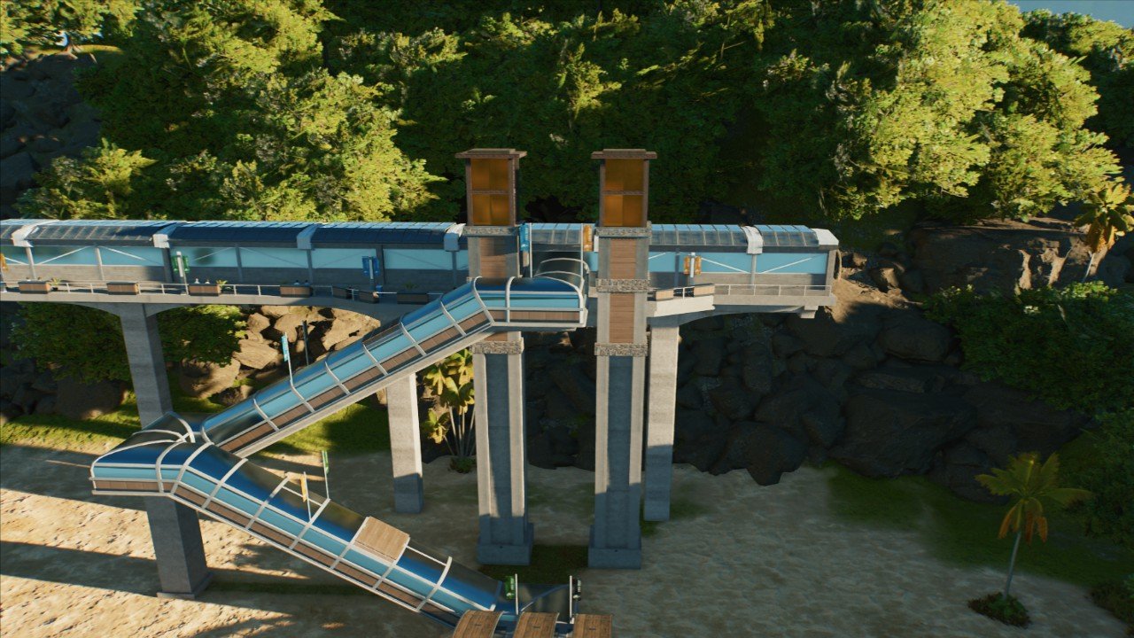 JW Monorail - Workshop - Jurassic World Evolution 3
