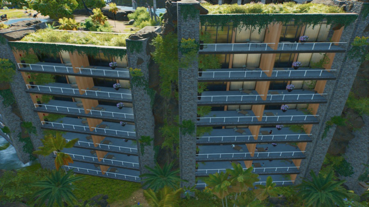 bigest tropical hotel part 1 - Jurassic World Evolution 3 creation ...