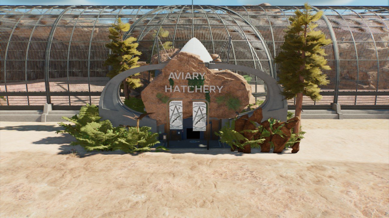 Overgrown aviary hatchery - Workshop - Jurassic World Evolution 3