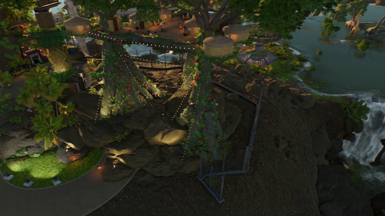 Tree hotel - Jurassic World Evolution 3 creation - Frontier Workshop