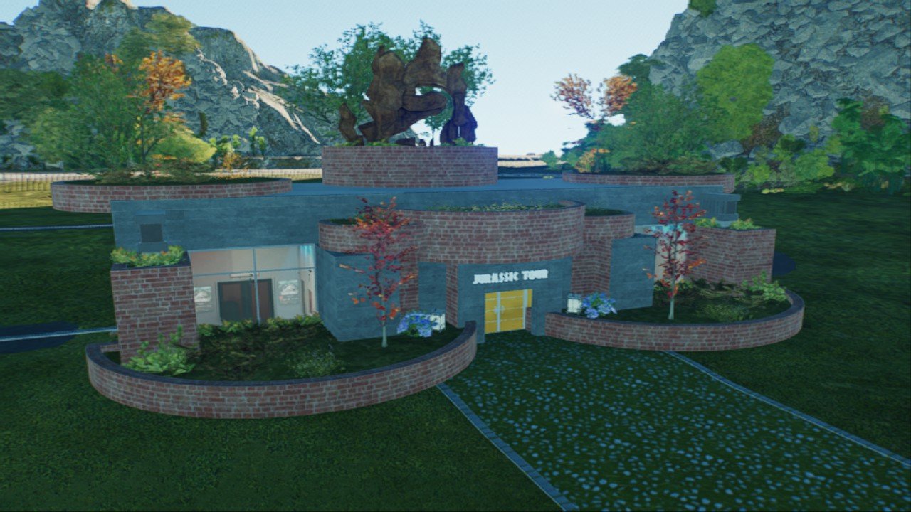 forest jurassic tour - Jurassic World Evolution 3 creation - Frontier ...