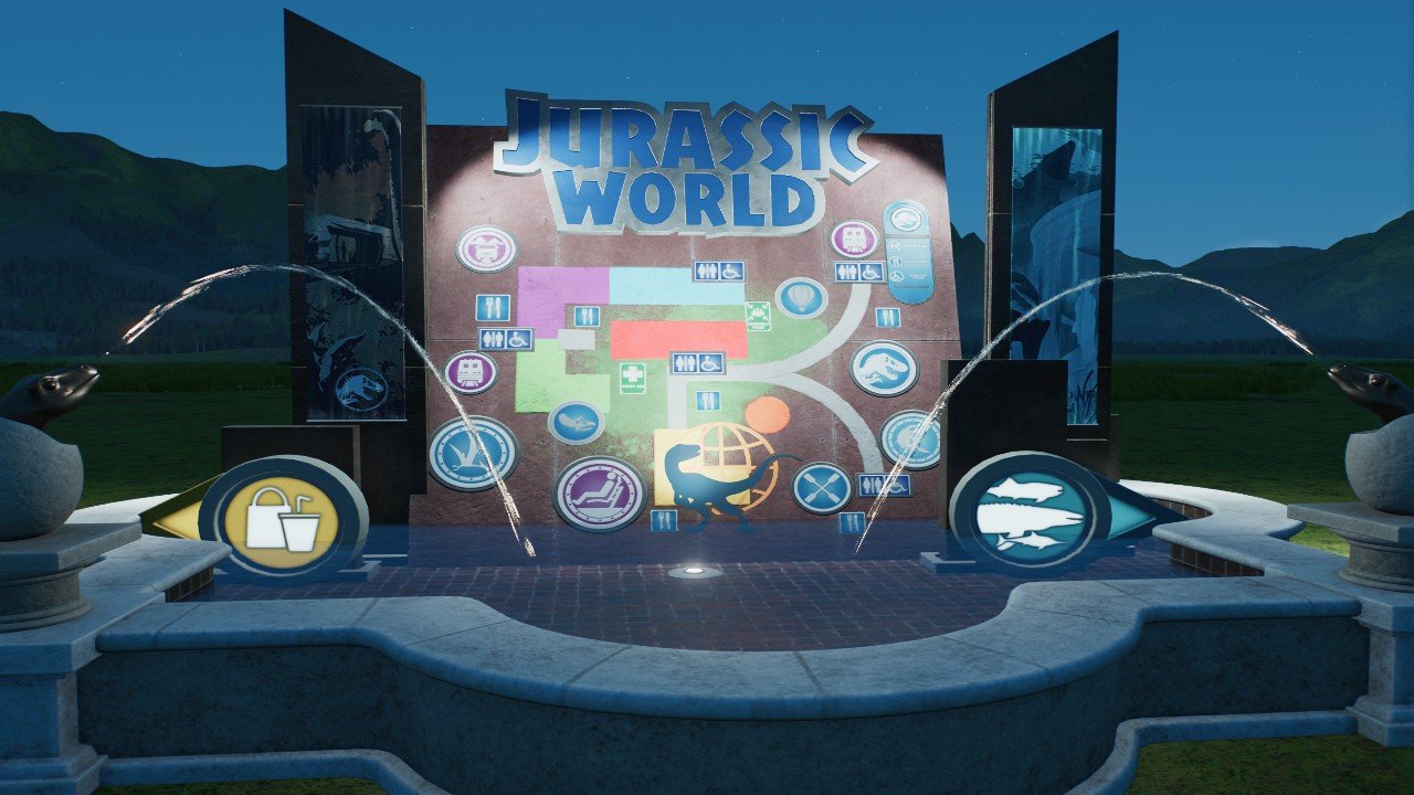 Park map - Workshop - Jurassic World Evolution 3