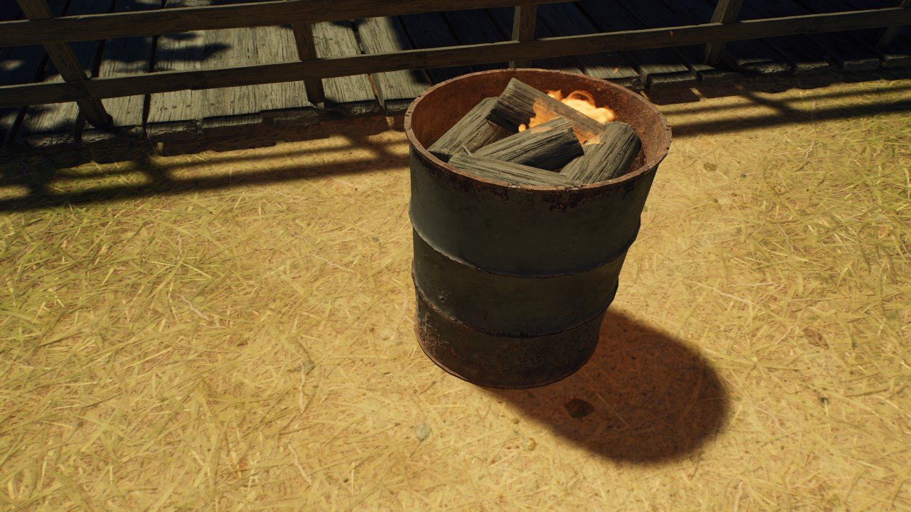 Fire Barrel - Workshop - Jurassic World Evolution 3