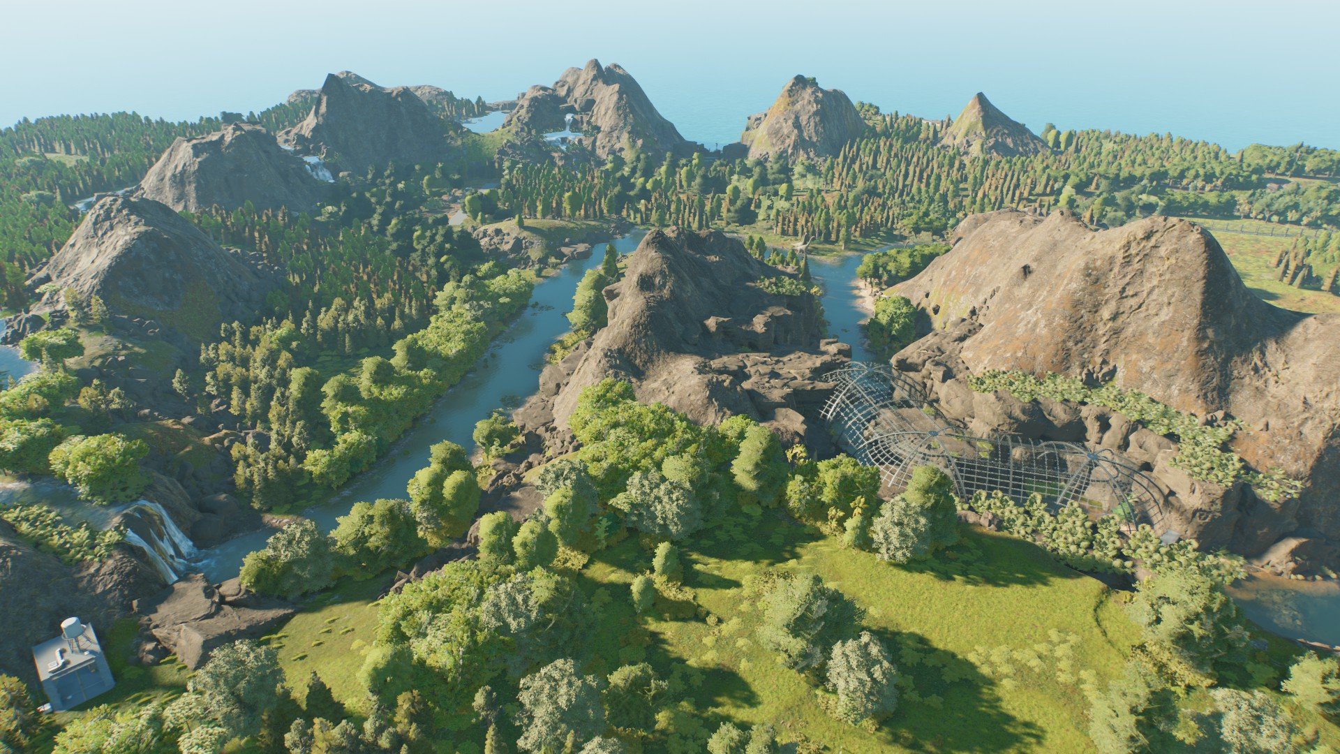 Site B Isla sorna - Workshop - Jurassic World Evolution 3
