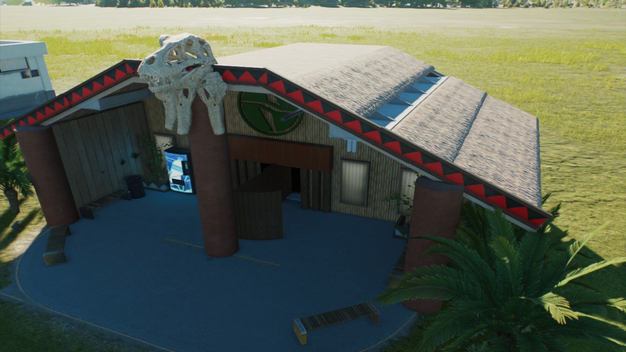 NZ Maori Culture Restroom Building standalone - Workshop - Jurassic ...