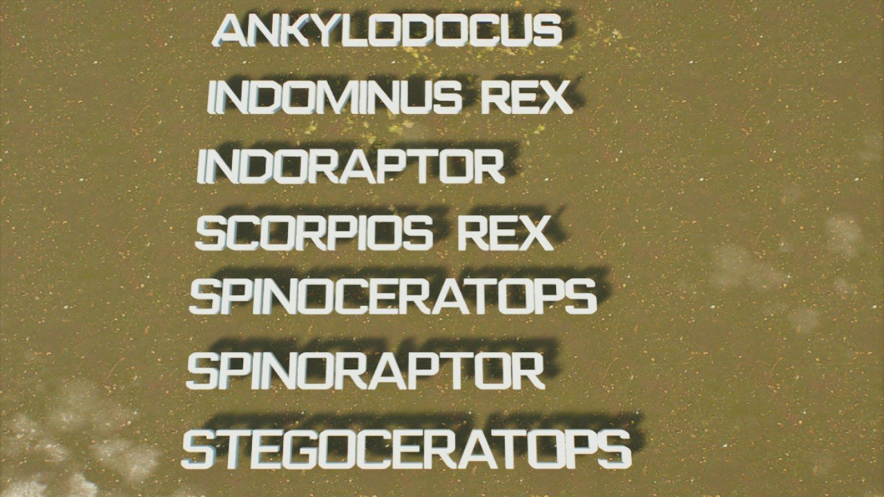 Hybrid Signs - Workshop - Jurassic World Evolution 3