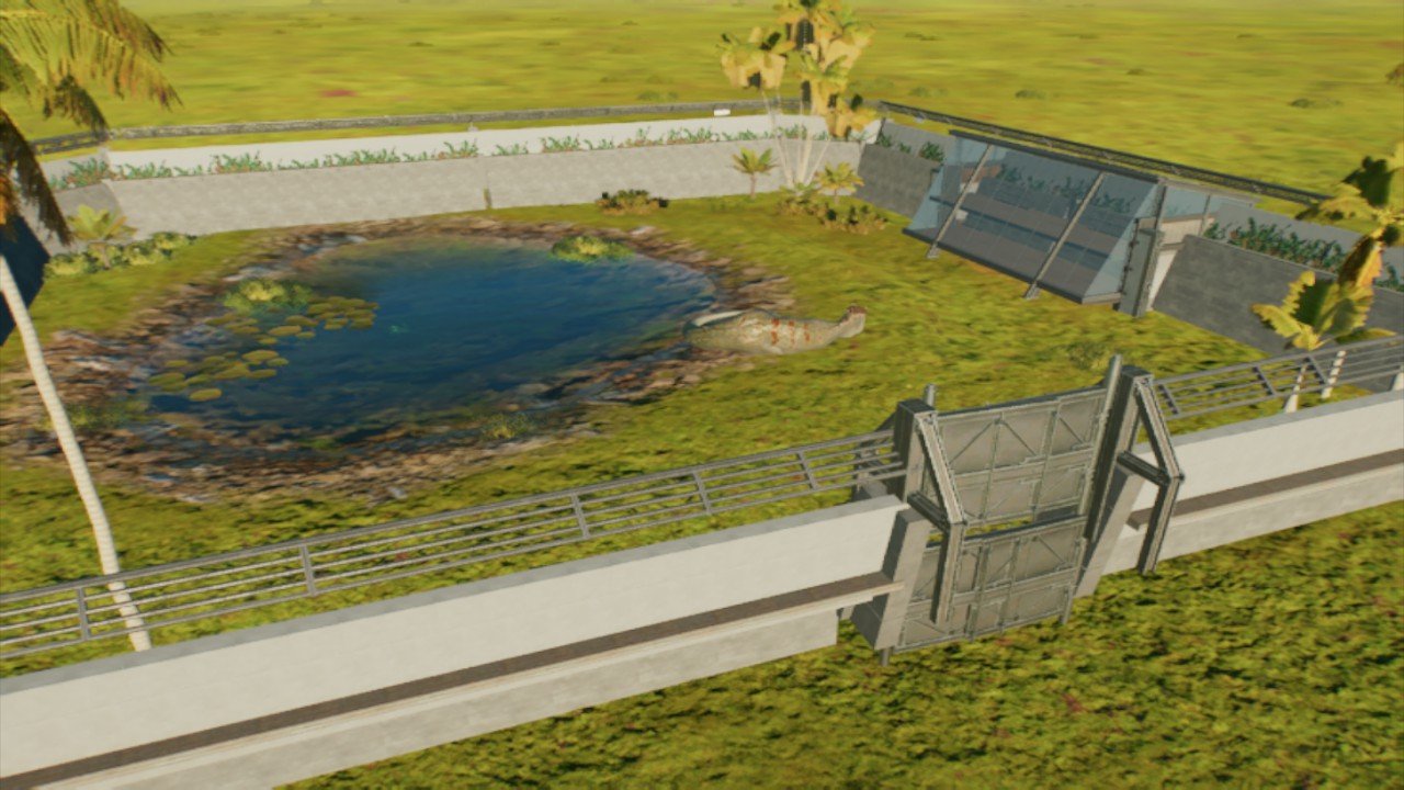 JWtG Gallery and Mini Enclosue - Jurassic World Evolution 3 creation ...