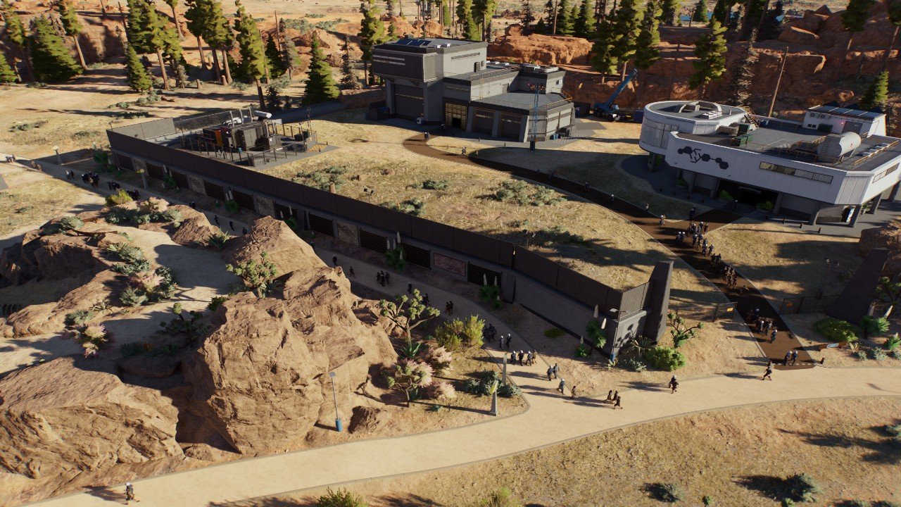 Boden Mauer - Jurassic World Evolution 3 creation - Frontier Workshop