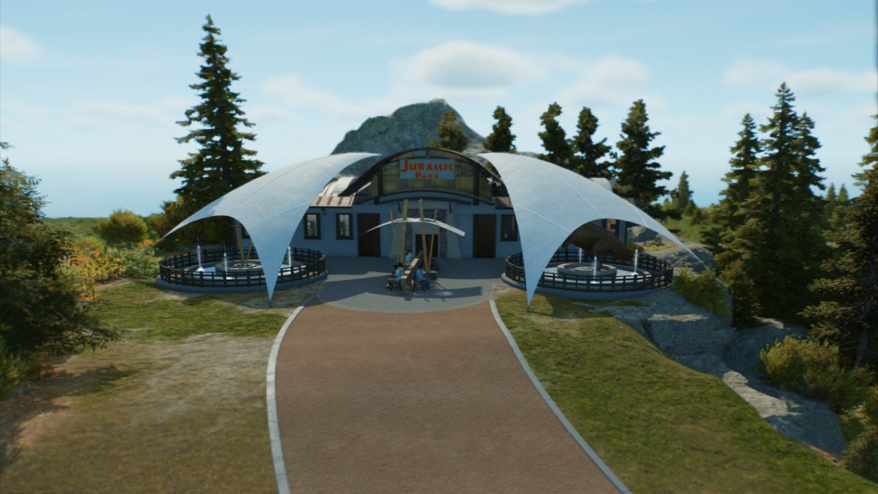 Cliffside Arrival Point - Workshop - Jurassic World Evolution 3