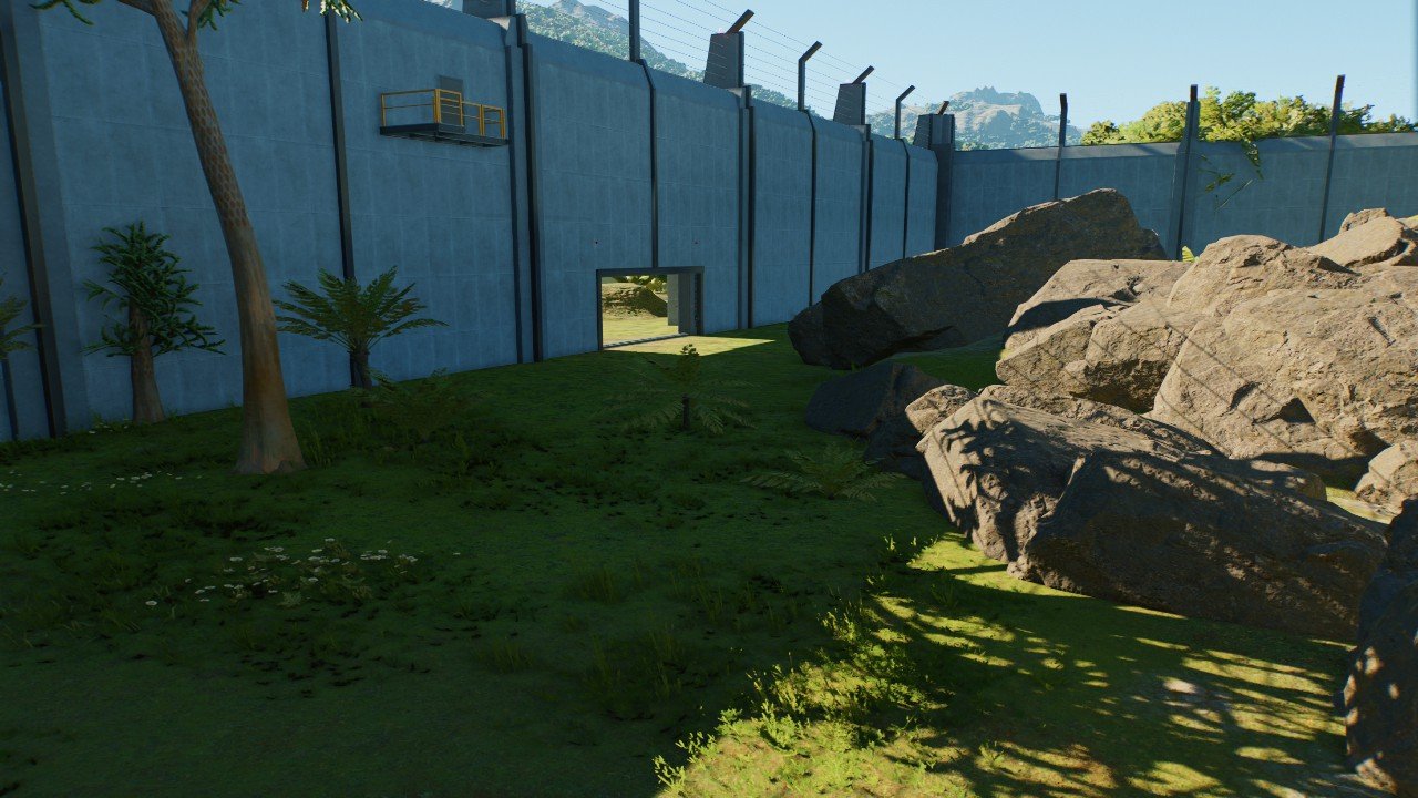 Carnivore Enclosure - Jurassic World Evolution 3 creation - Frontier ...
