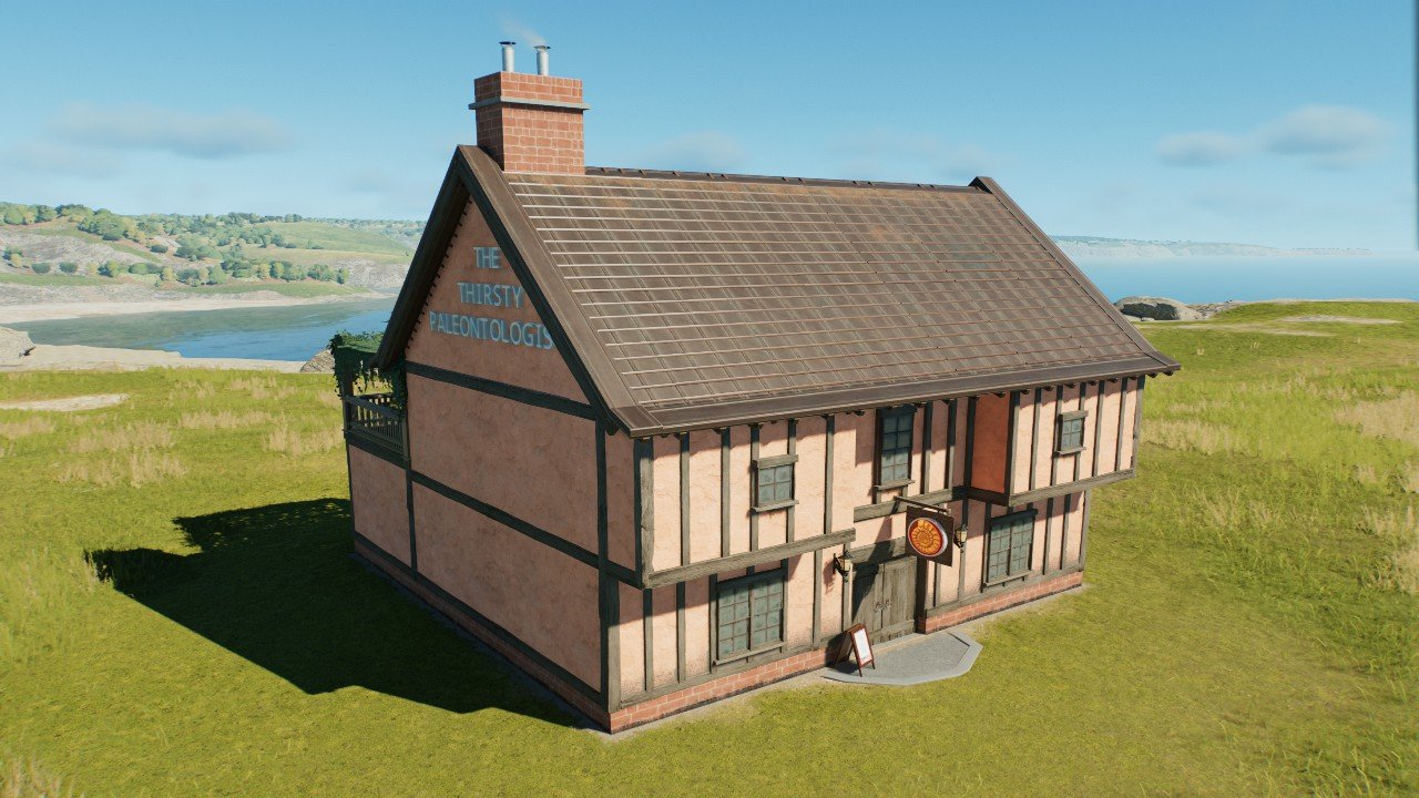 Historic British Village Pub - Jurassic World Evolution 3 creation ...