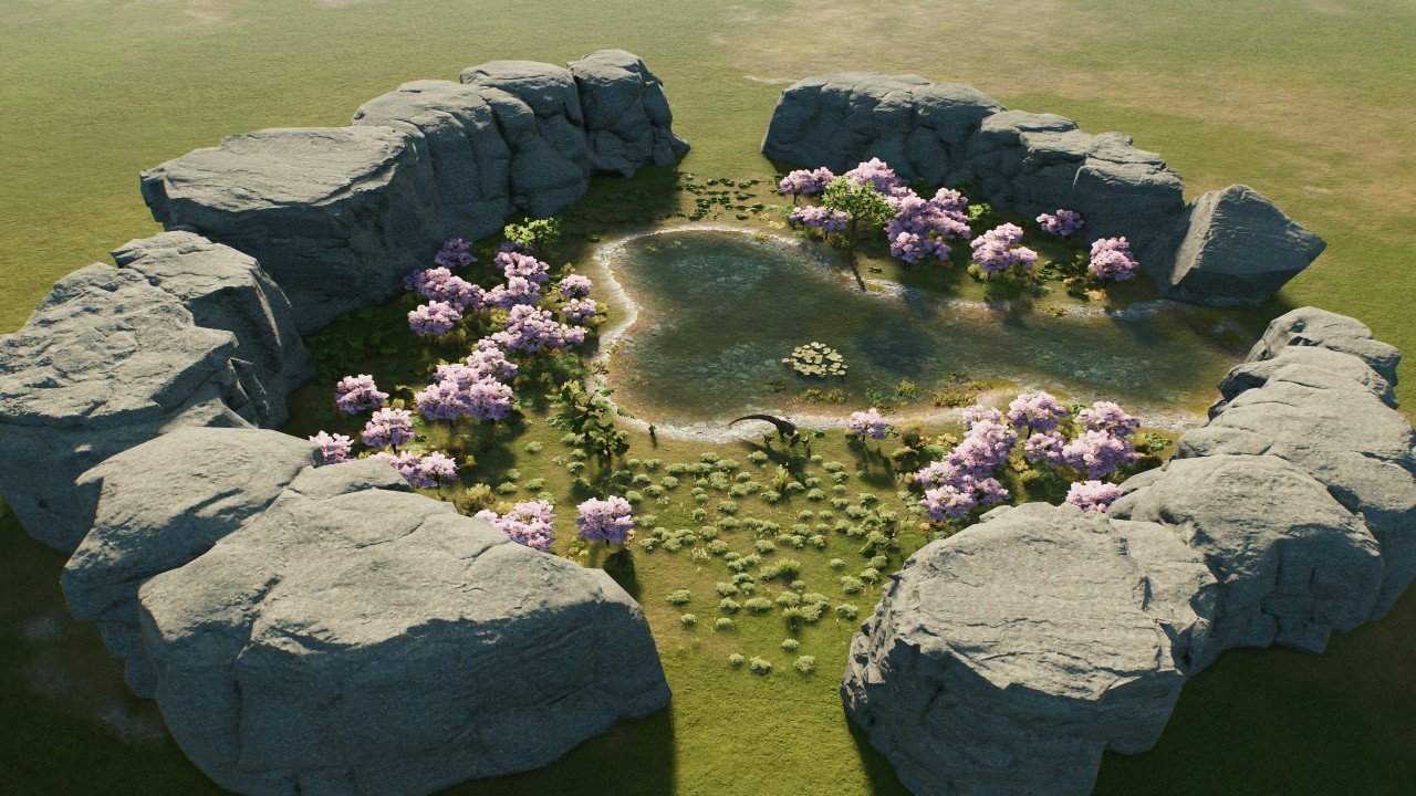 Rock circle M - Workshop - Jurassic World Evolution 3