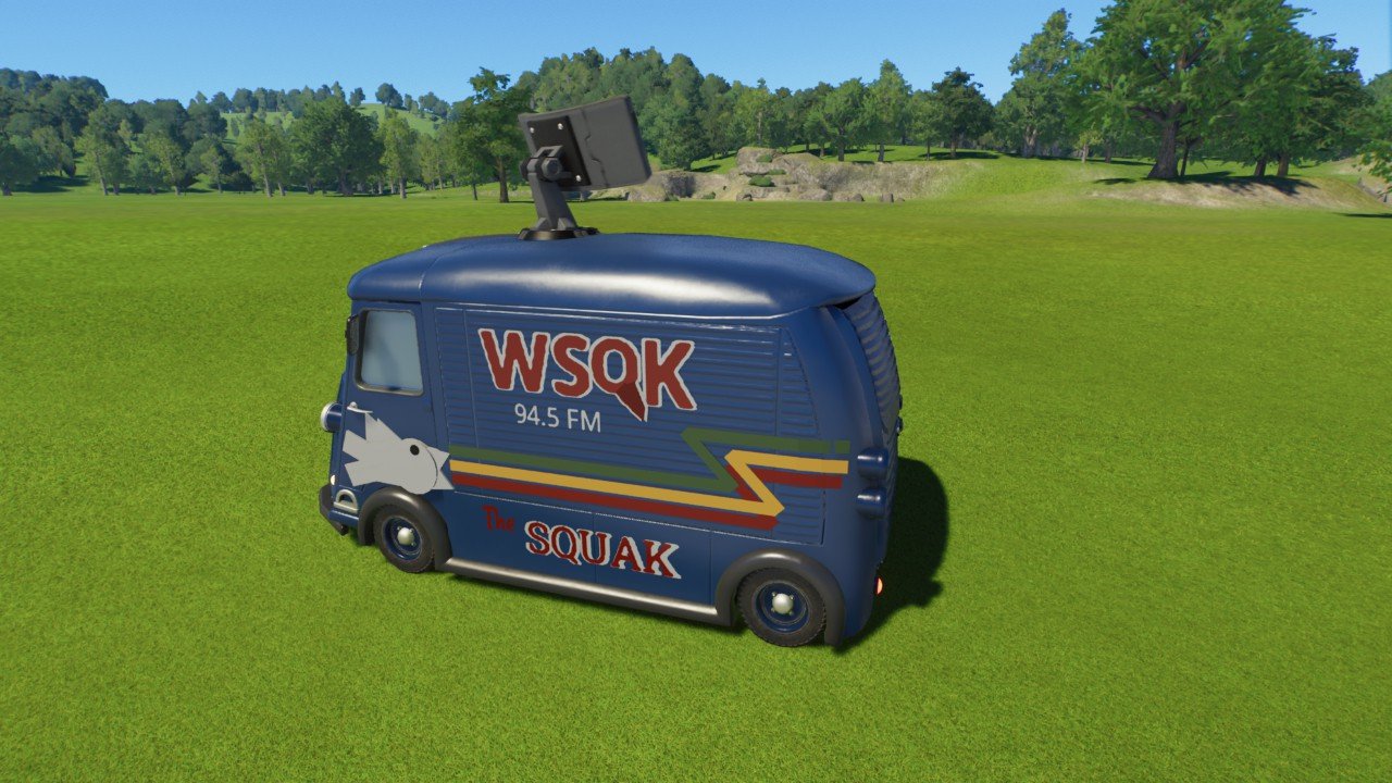 Stranger Things: SQUAK Radio van - Planet Coaster 2 creation - Frontier ...