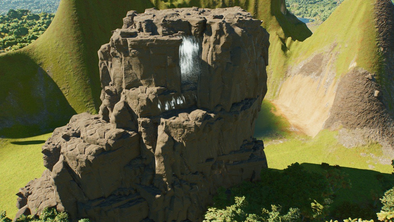 Jurassic Falls - Jurassic World Evolution 3 creation - Frontier Workshop