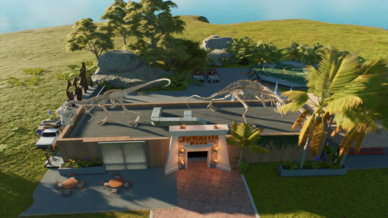 Jp entrance - Workshop - Jurassic World Evolution 3
