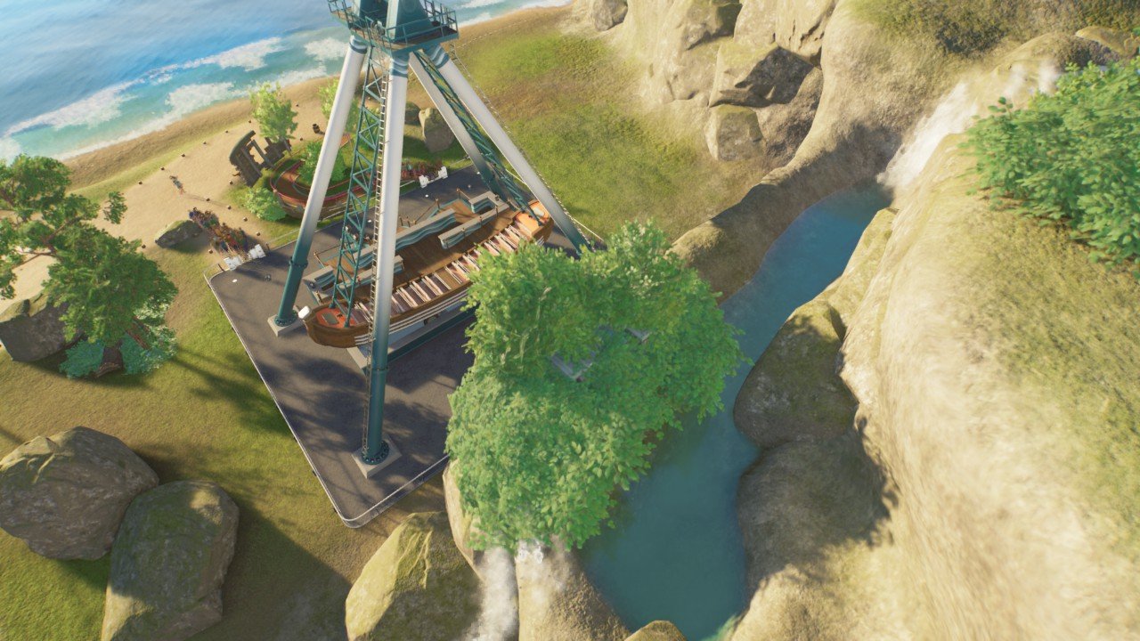 Bushy power - Planet Coaster 2 creation - Frontier Workshop