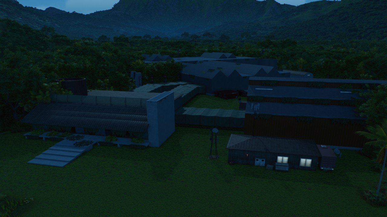 Jurrasic Park 3 Genetics building - Workshop - Jurassic World Evolution 3
