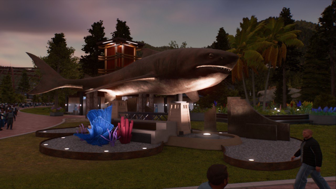 MEGALODON STATUE - Workshop - Jurassic World Evolution 3