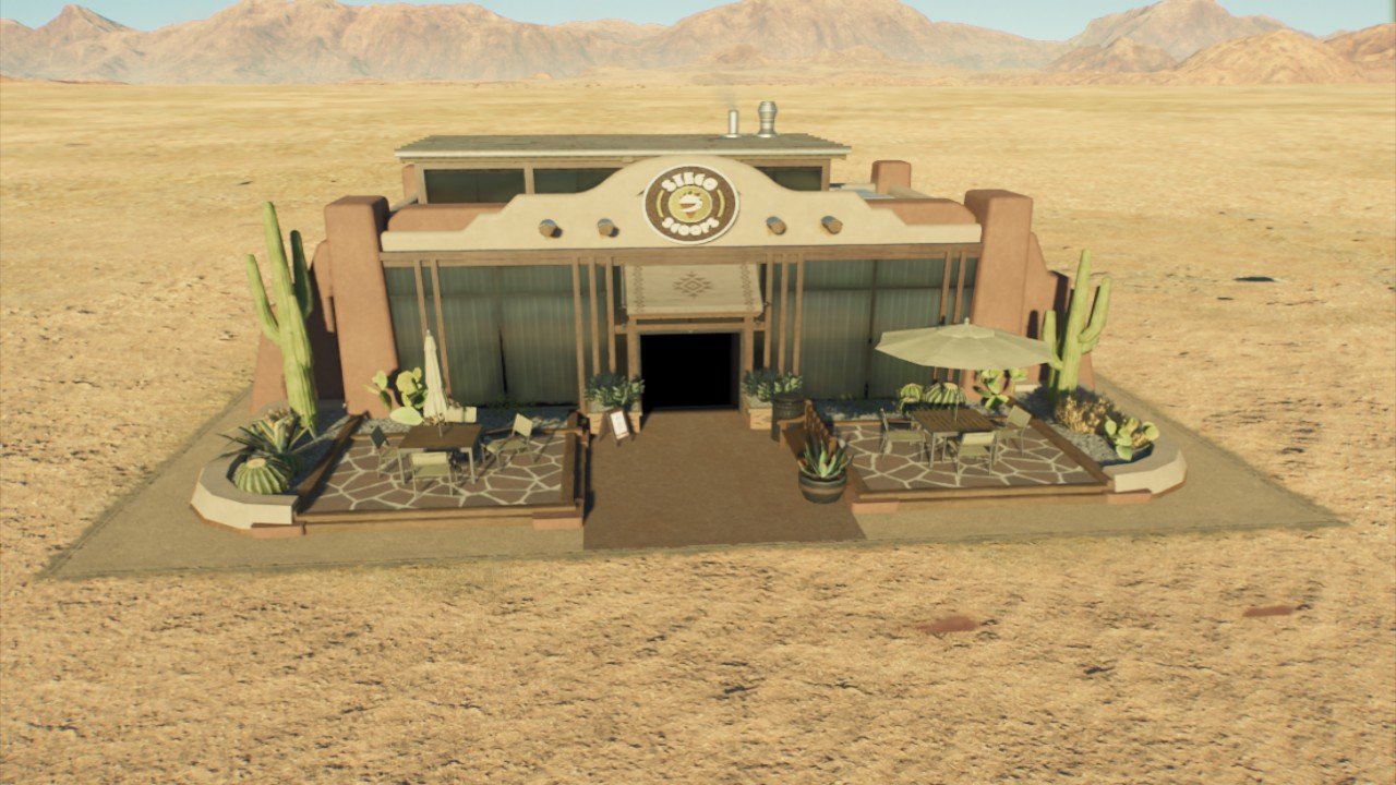 Texicana Small Food Amenity - Workshop - Jurassic World Evolution 3