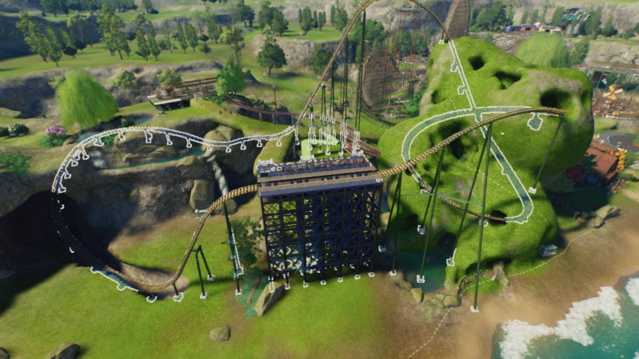 The Geologist Mine Coaster - Planet Coaster 2 creation - Frontier Workshop