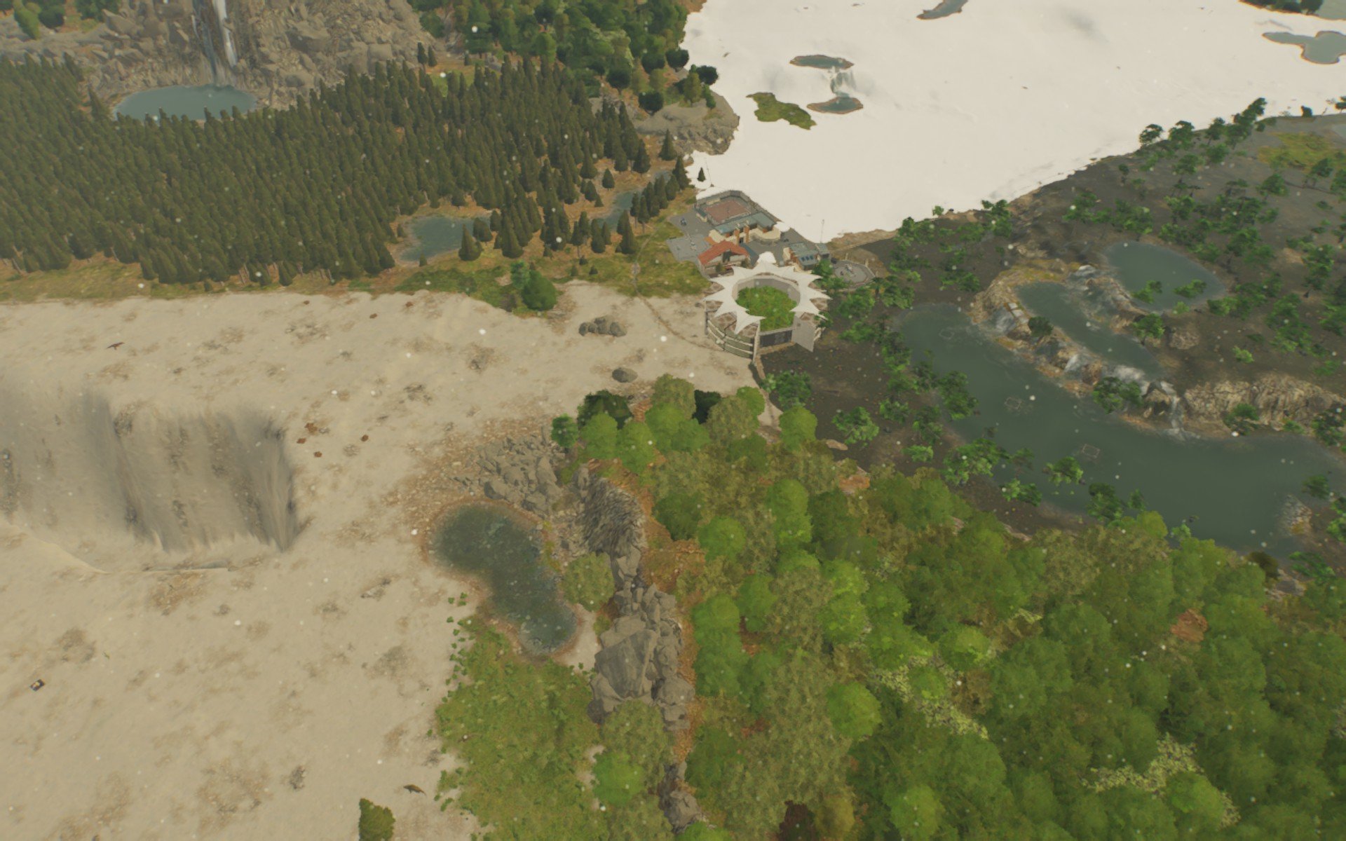 Mantah corp Island - Workshop - Jurassic World Evolution 3