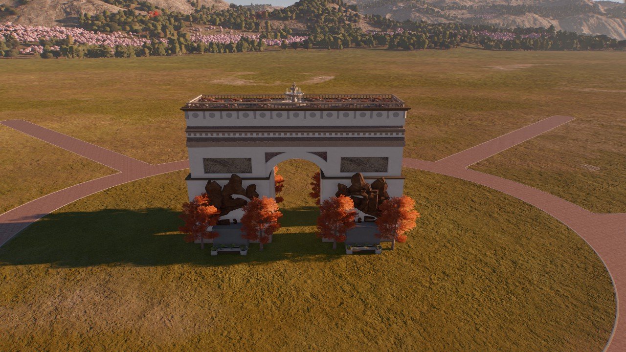 Arc de triomphe - Workshop - Jurassic World Evolution 3
