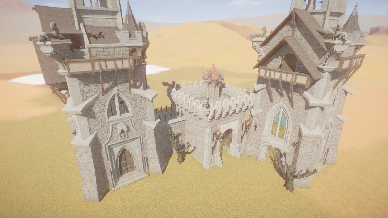 Twilight Castle (front) - Planet Zoo: Console Edition creation ...