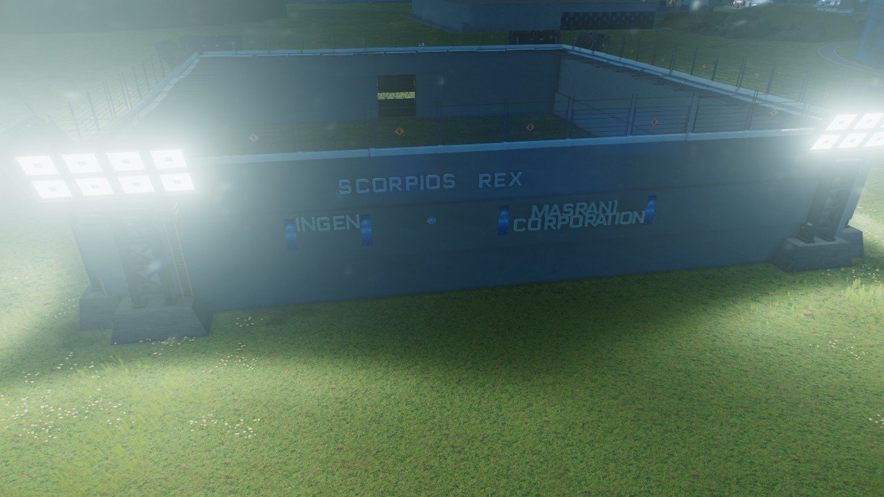 Scorpios rex paddock - Workshop - Jurassic World Evolution 3