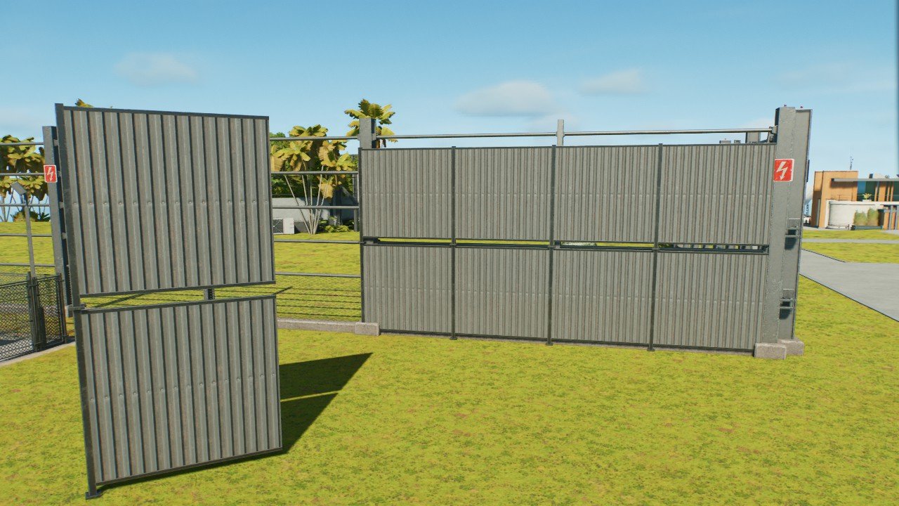 Fence Panels - Workshop - Jurassic World Evolution 3
