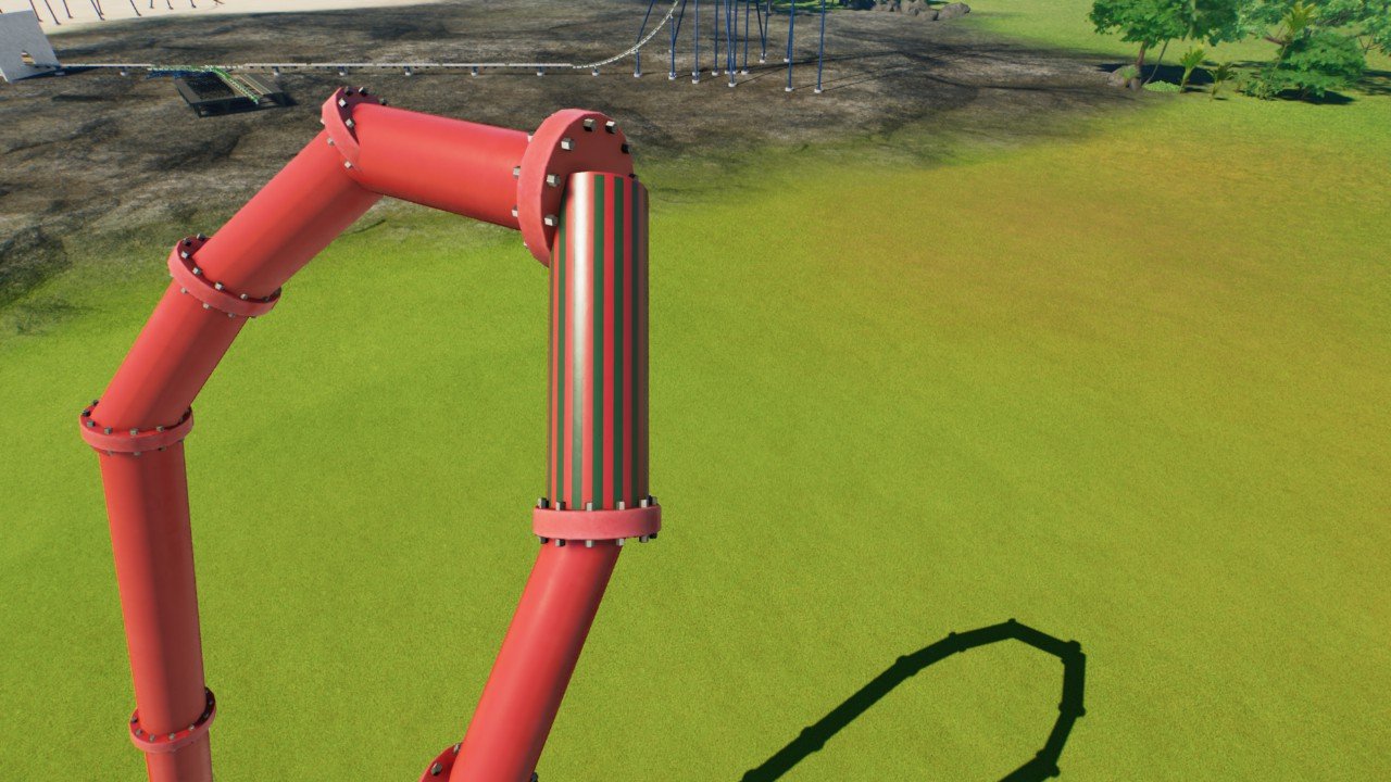 Custom supports for high drops - Planet Coaster 2 creation - Frontier ...