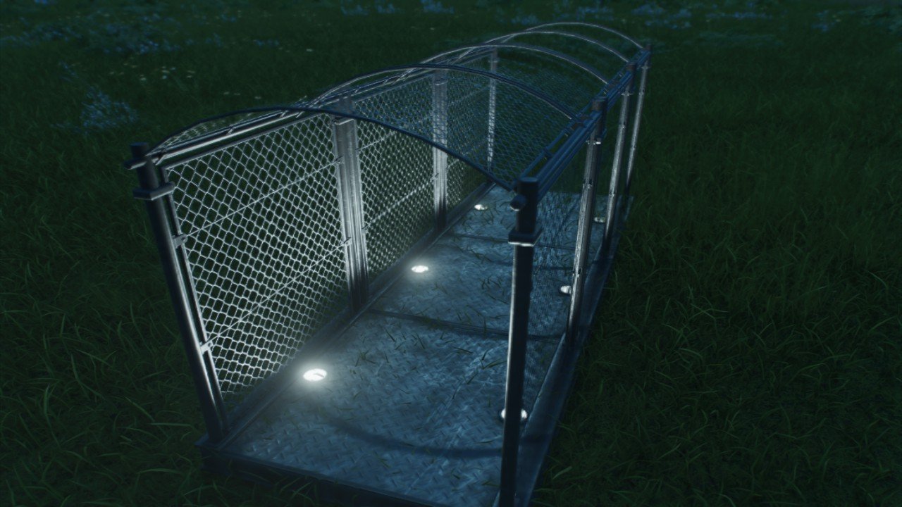 Lit Chain Walkway - Workshop - Jurassic World Evolution 3