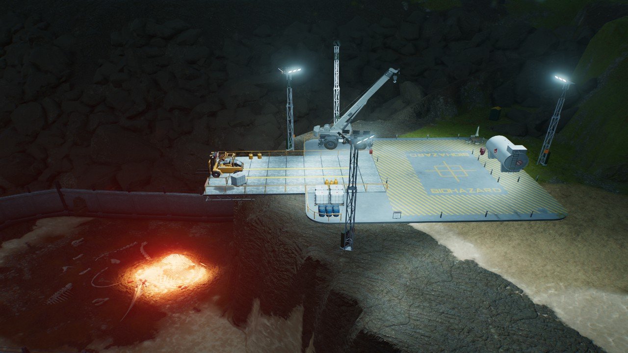 Burn Pit for Waste Disposal - Workshop - Jurassic World Evolution 3