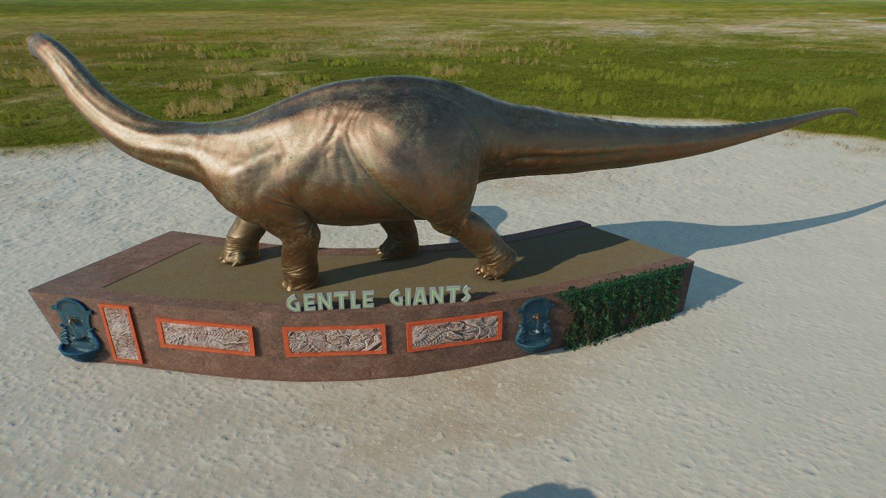 Apata statue - Workshop - Jurassic World Evolution 3